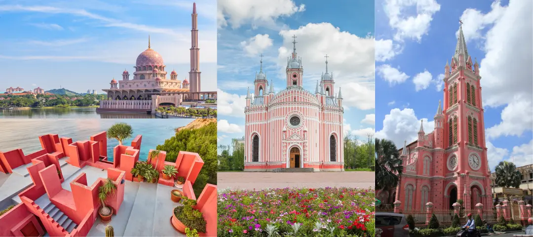 7 Stunning Pink Buildings Around The World!