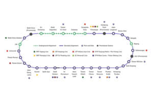 MRT 3 Circle Line: New Station and 1st Stations In Campus